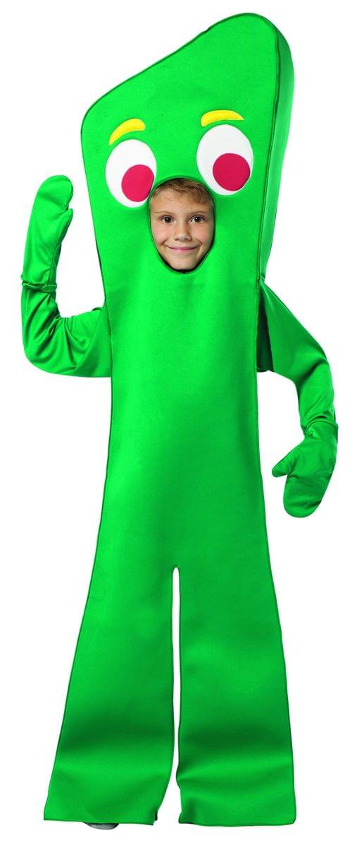 Gumby Open Face Costume Child | Free Shipping