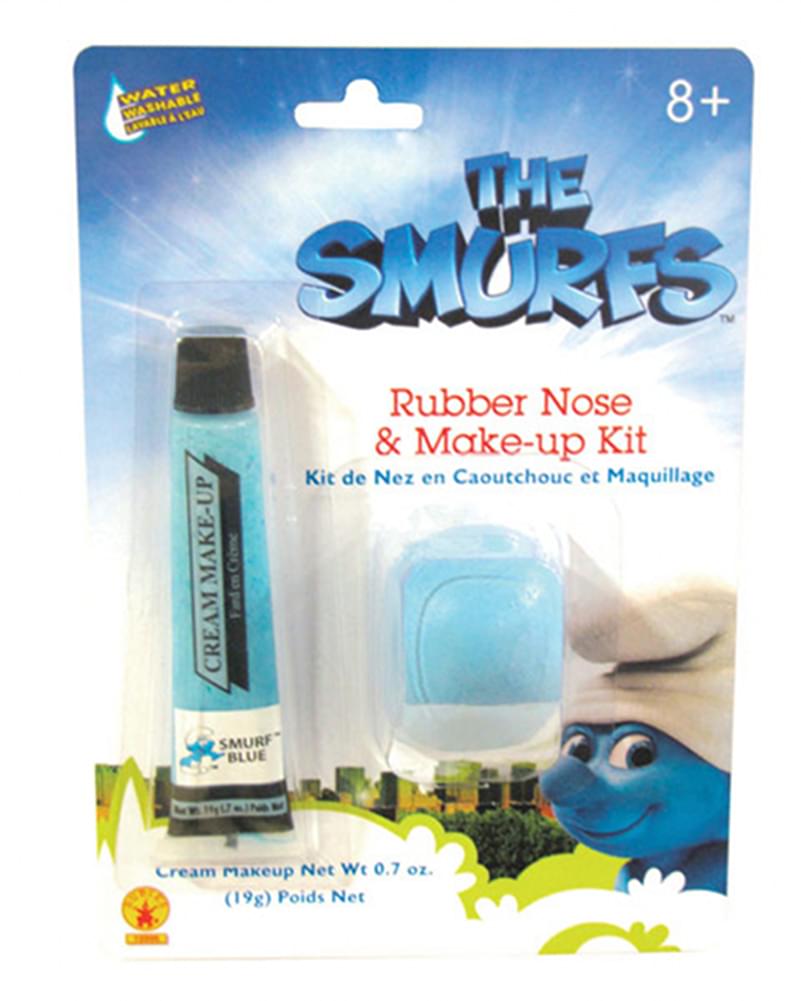 The Smurfs Rubber Nose & Makeup Kit | Free Shipping