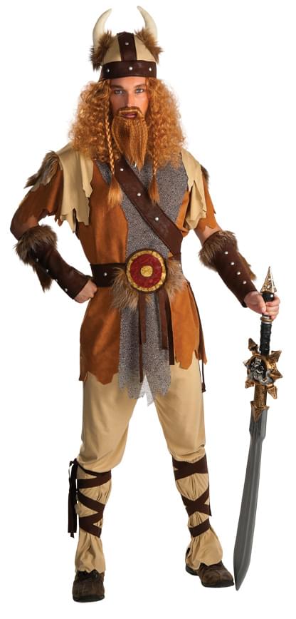 Viking Warrior Deluxe Costume Adult | Free Shipping