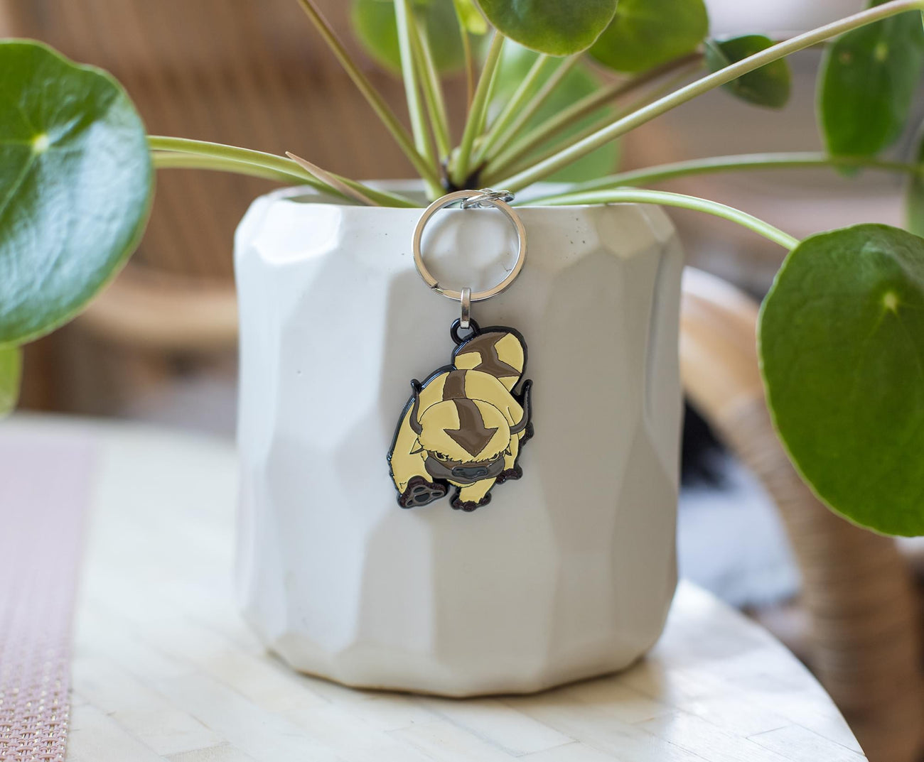 Avatar The Last Airbender Appa Enamel Keychain | Free Shipping