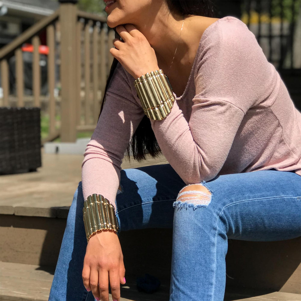 Marvel Black Widow Bracelets & Belt Pin Replicas | Free Shipping