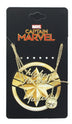 Marvel Captain Marvel Gold 3 Tiered Pendant Necklace | Free Shipping