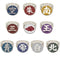 Naruto Akatsuki Ten Clans Collectors Rings Set | Free Shipping