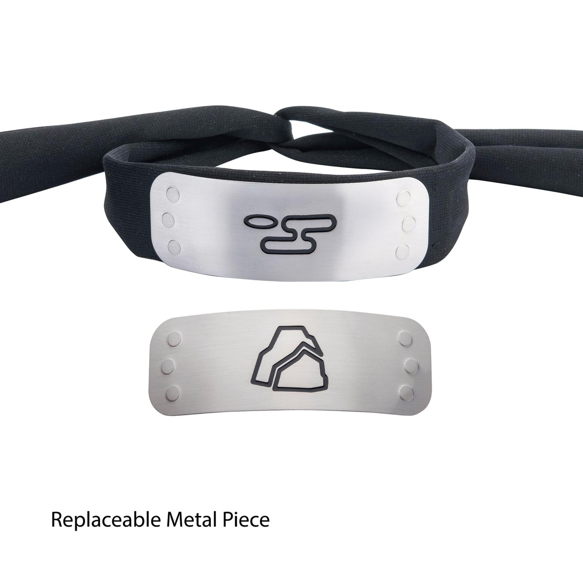 Naruto Cosplay Headband Set With 4 Village Plates | Free Shipping