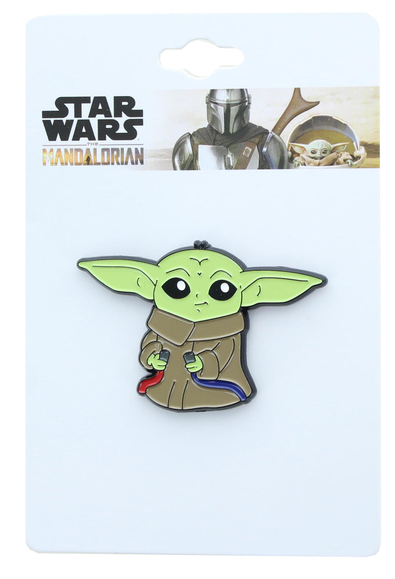 Star Wars Grogu With Wires Enamel Collector Pin | Free Shipping