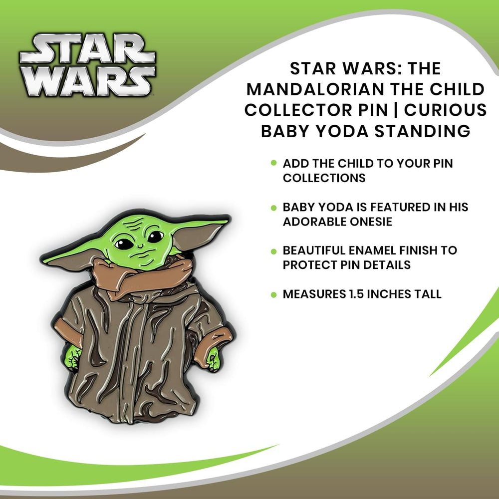 Star Wars Mandalorian The Child Enamel Pin | Free Shipping