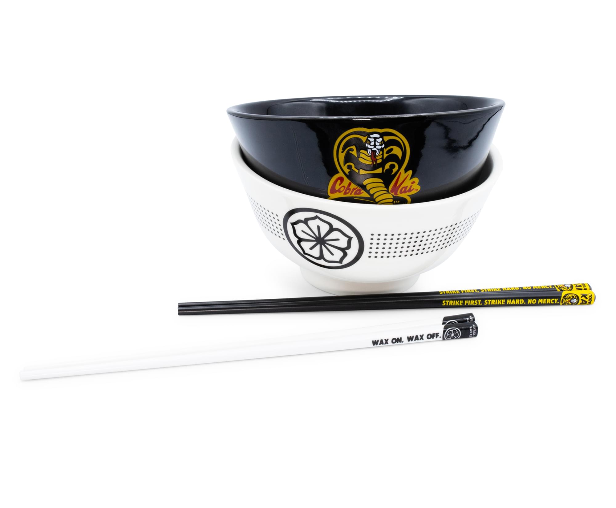 Karate Kid Cobra Kai & Miyagi Dojo Ramen Bowl Set | Free Shipping