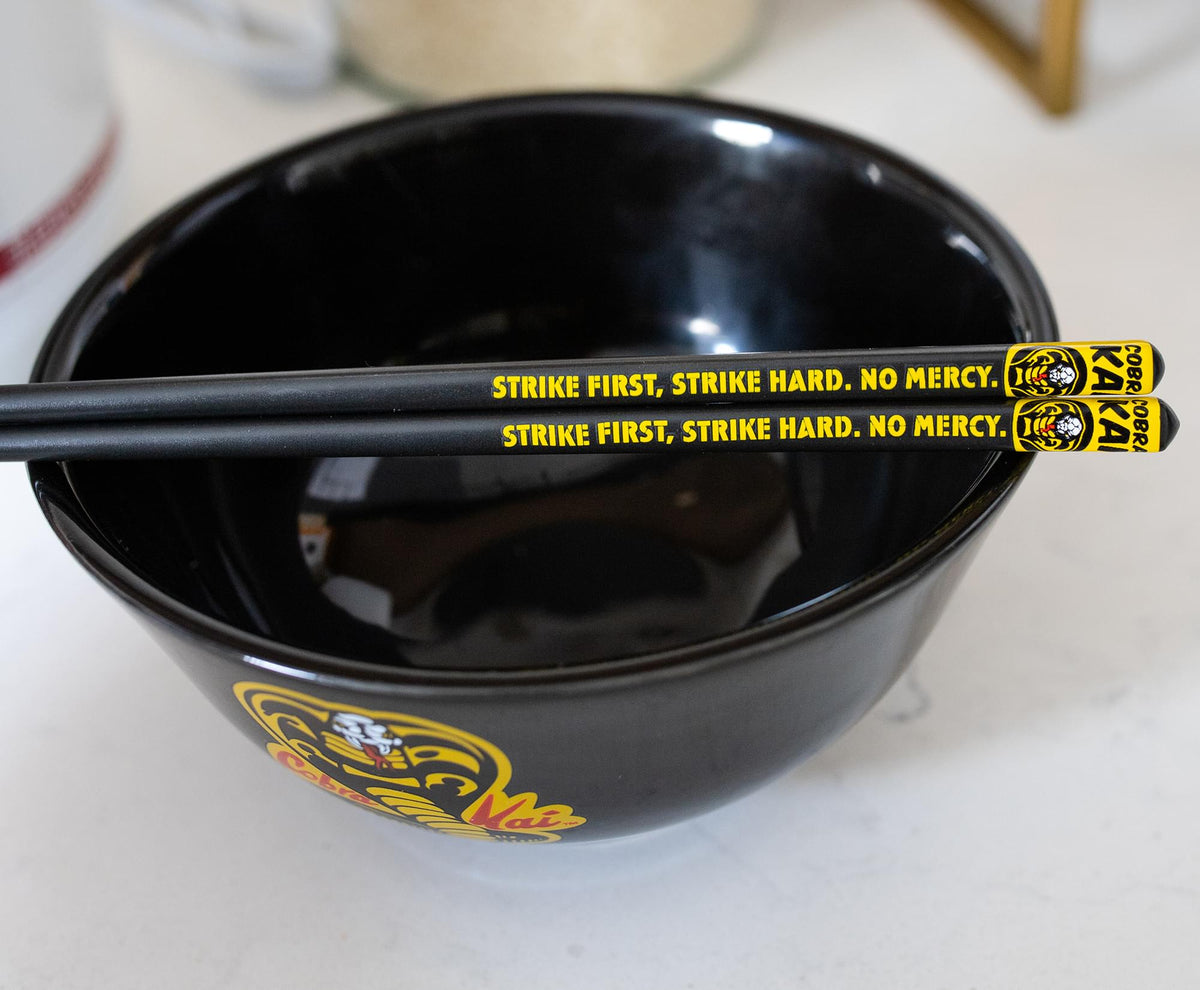 Karate Kid Cobra Kai & Miyagi Dojo Ramen Bowl Set | Free Shipping