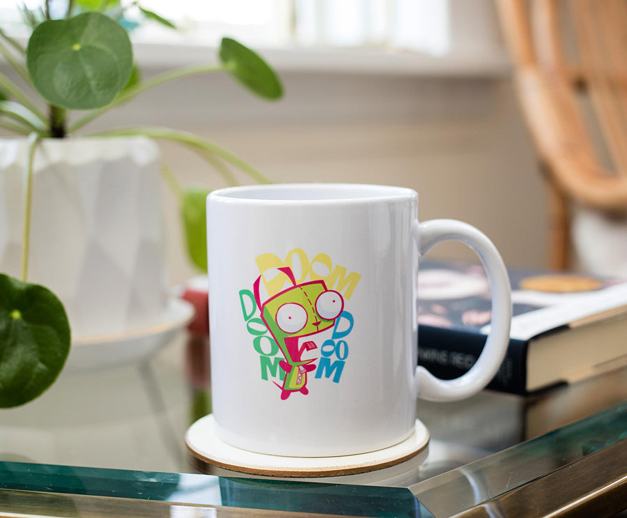 Nickelodeon Invader Zim Doom 11 Ounce Ceramic Mug | Free Shipping