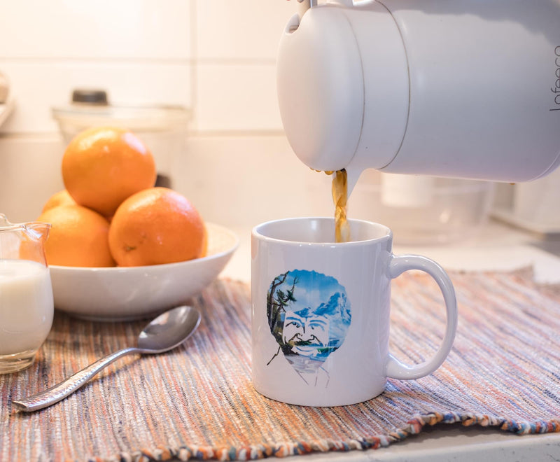 Bob Ross 11 Ounce Ceramic Mug | Free Shipping