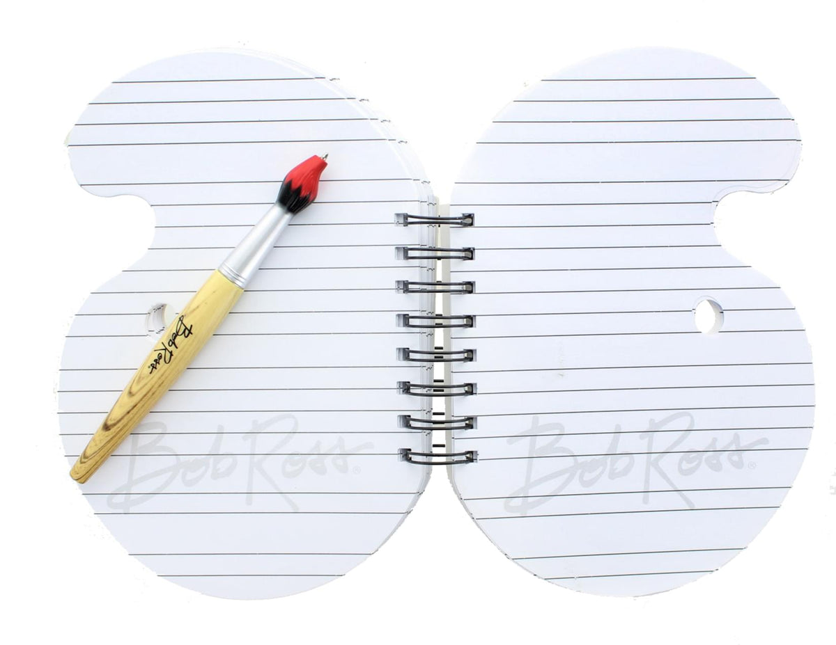 Bob Ross Paint Palette Journal & Brush Pen | Free Shipping