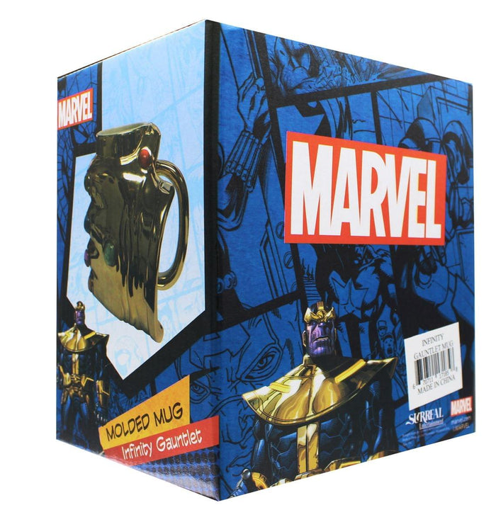 Marvel Infinity Gauntlet 20oz Ceramic Molded Coffee Mug | Free Shippin
