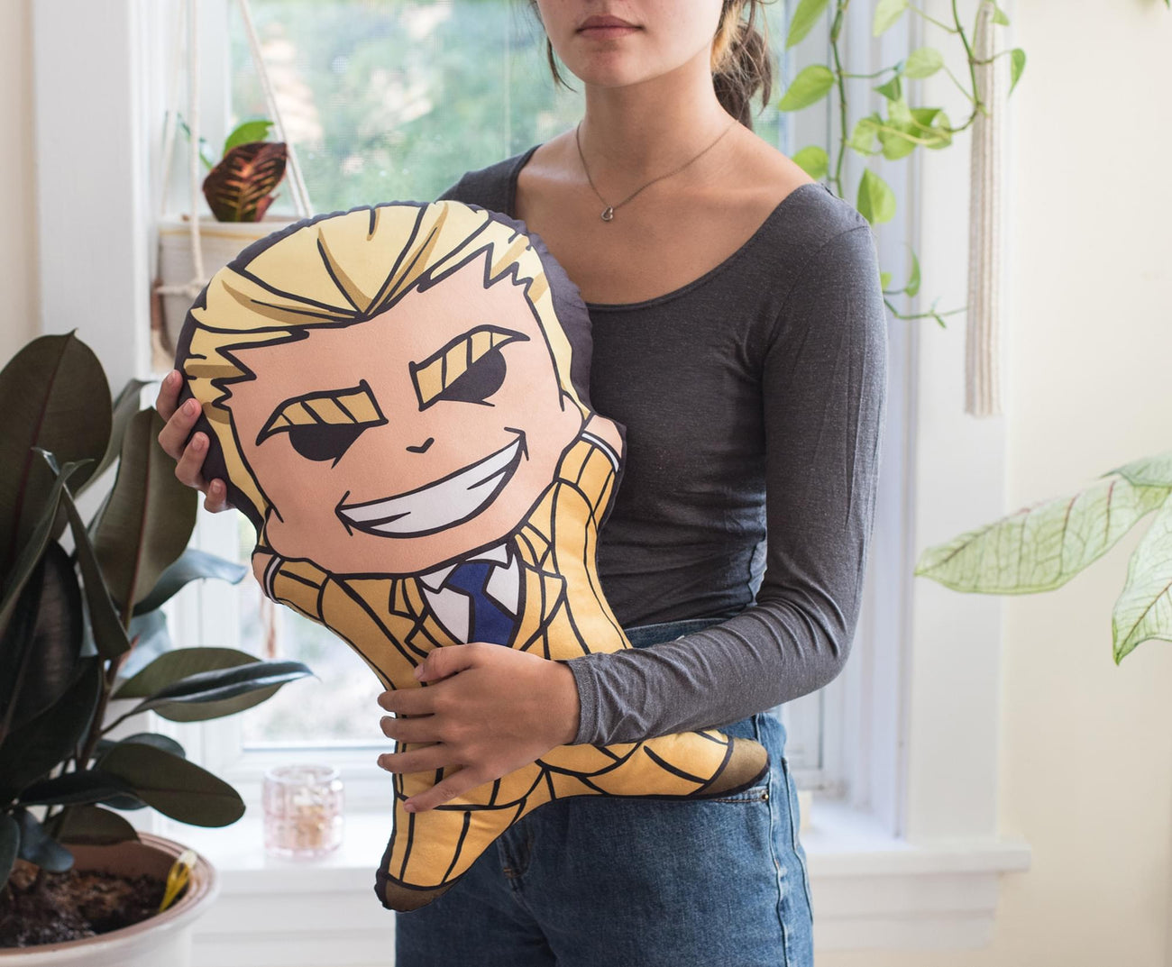 My Hero Academia 20 Inch Character Pillow | All Might | Free Shipping