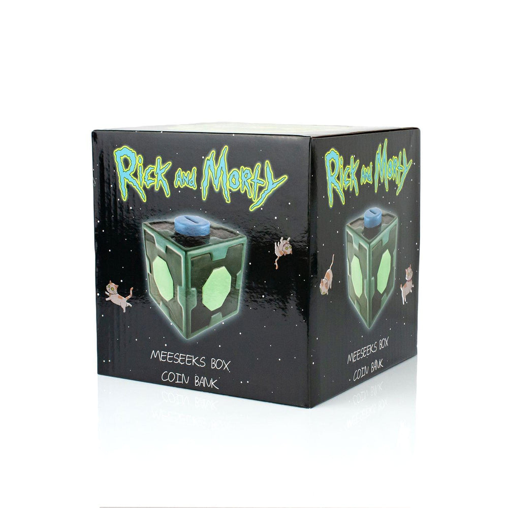 Rick and Morty 4 1/2" Meeseeks Box Coin Bank | Free Shipping