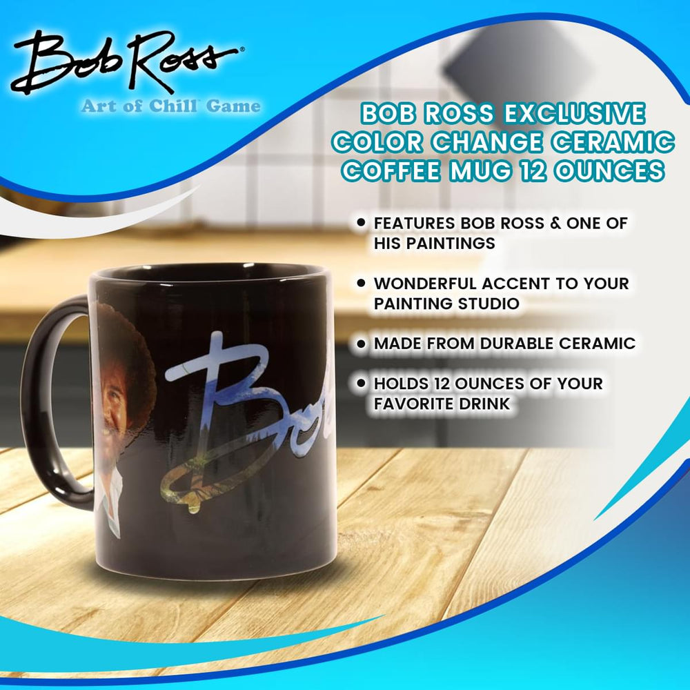 Bob Ross Exclusive Color Change Ceramic Coffee Mug | Free Shipping