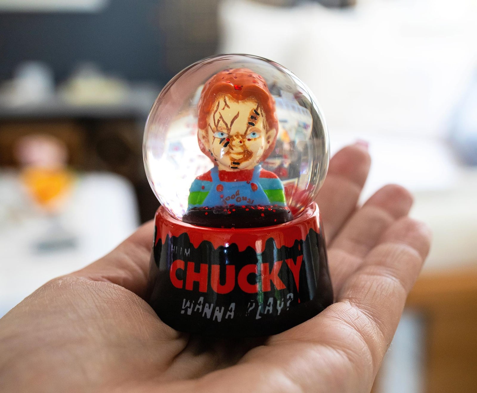 Childs Play Chucky 2.5 Inch Snow Globe | Free Shipping