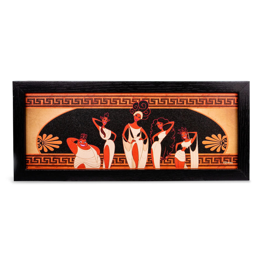 Disney Hercules Muses Pose 12 x 5 Inch Wall Art | Free Shipping