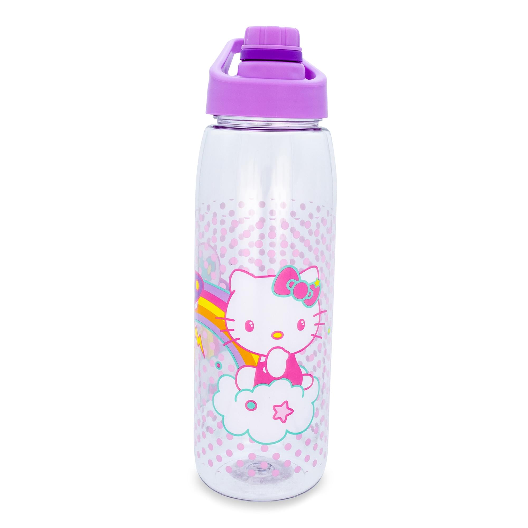 Hello Kitty Tossed Junk Food 28 Ounce Water Bottle | Free Shipping