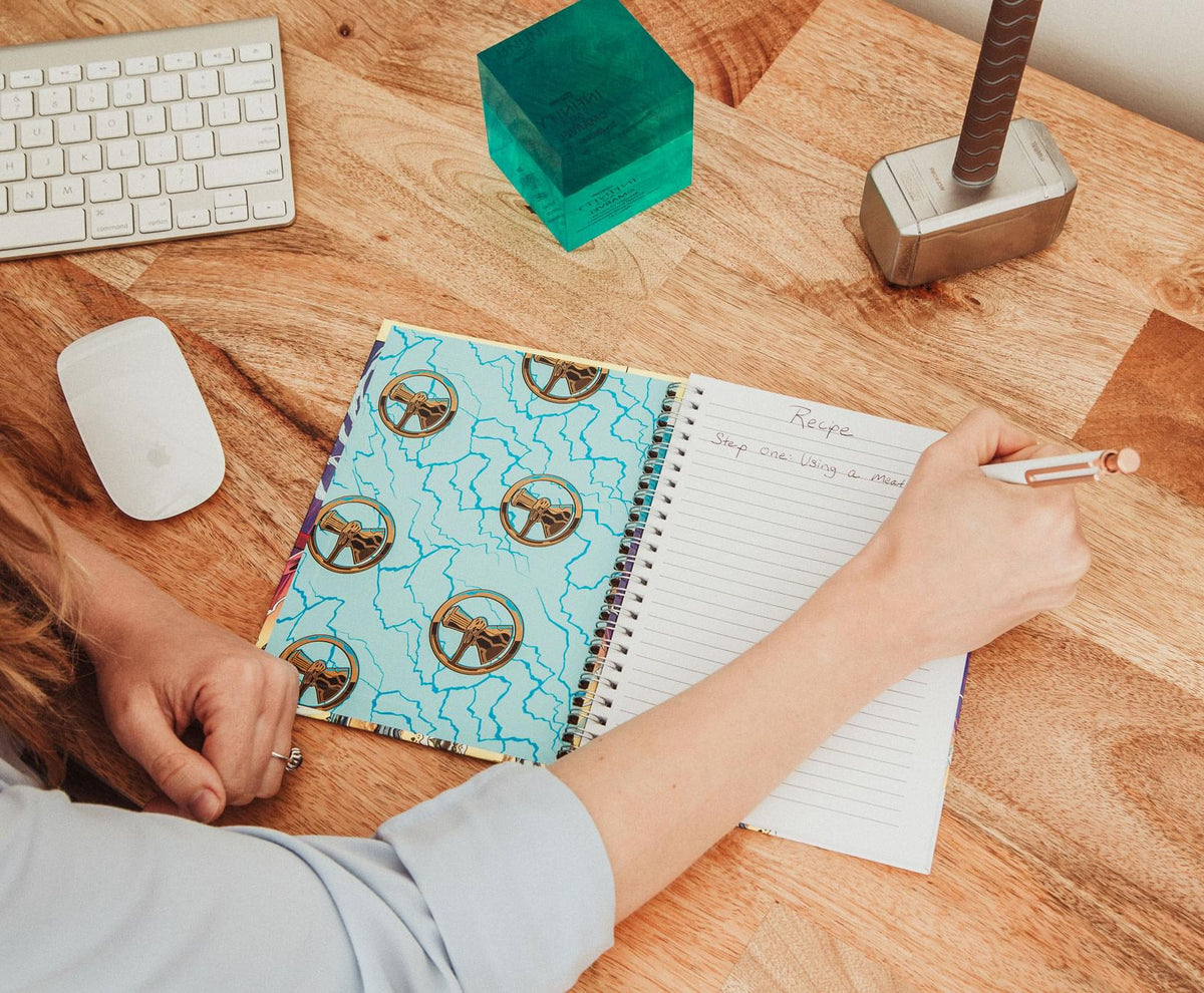 Thor 6 x 8 Inch Spiral Notebook | 80 Lined Sheets | Free Shipping