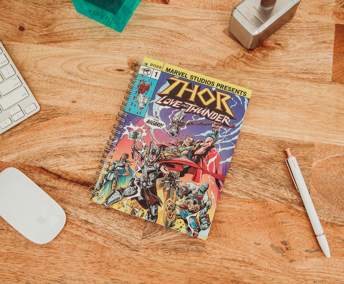 Thor 6 x 8 Inch Spiral Notebook | 80 Lined Sheets | Free Shipping