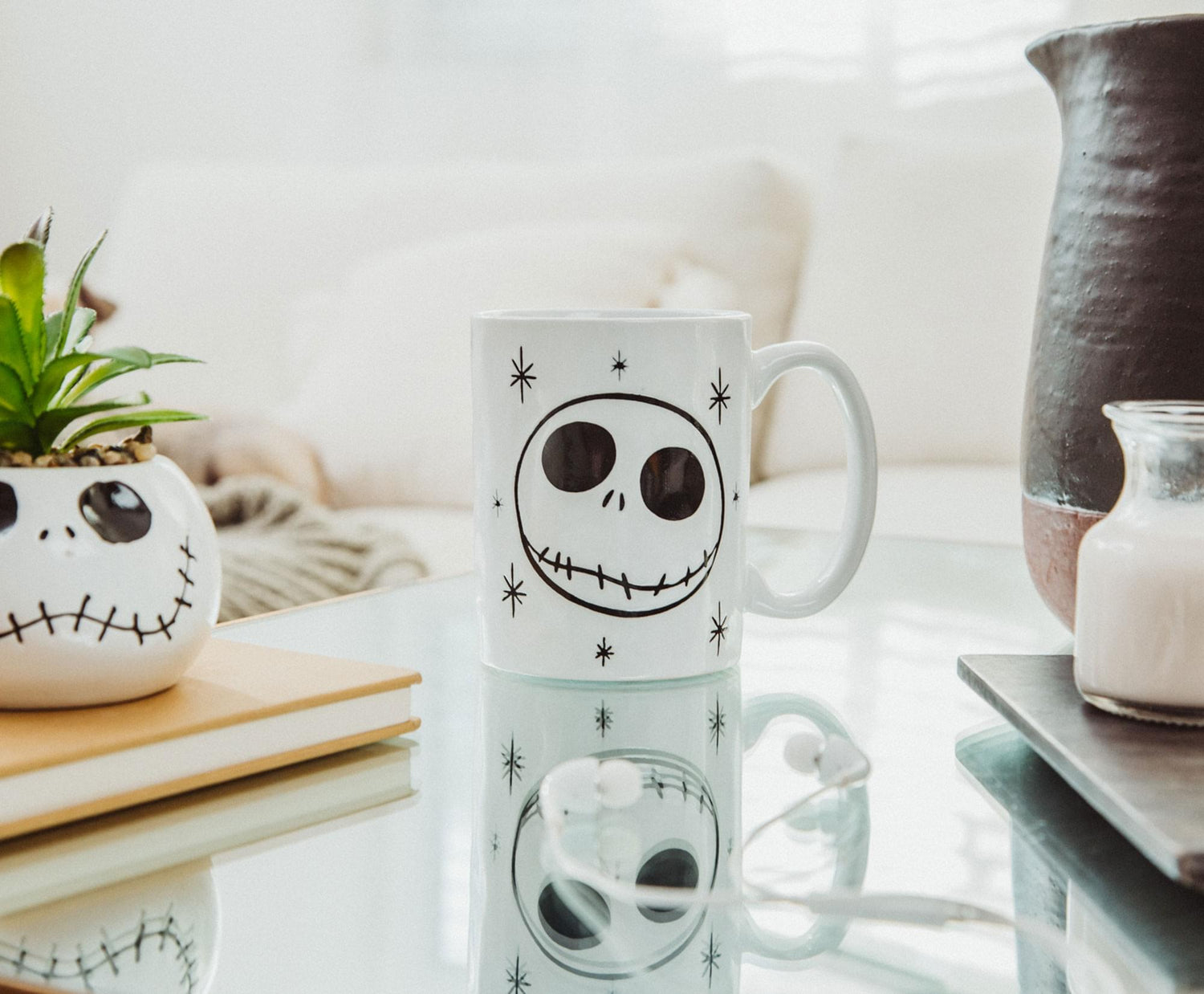 NBX Jack Face 15oz Pottery Ceramic Mug | Free Shipping