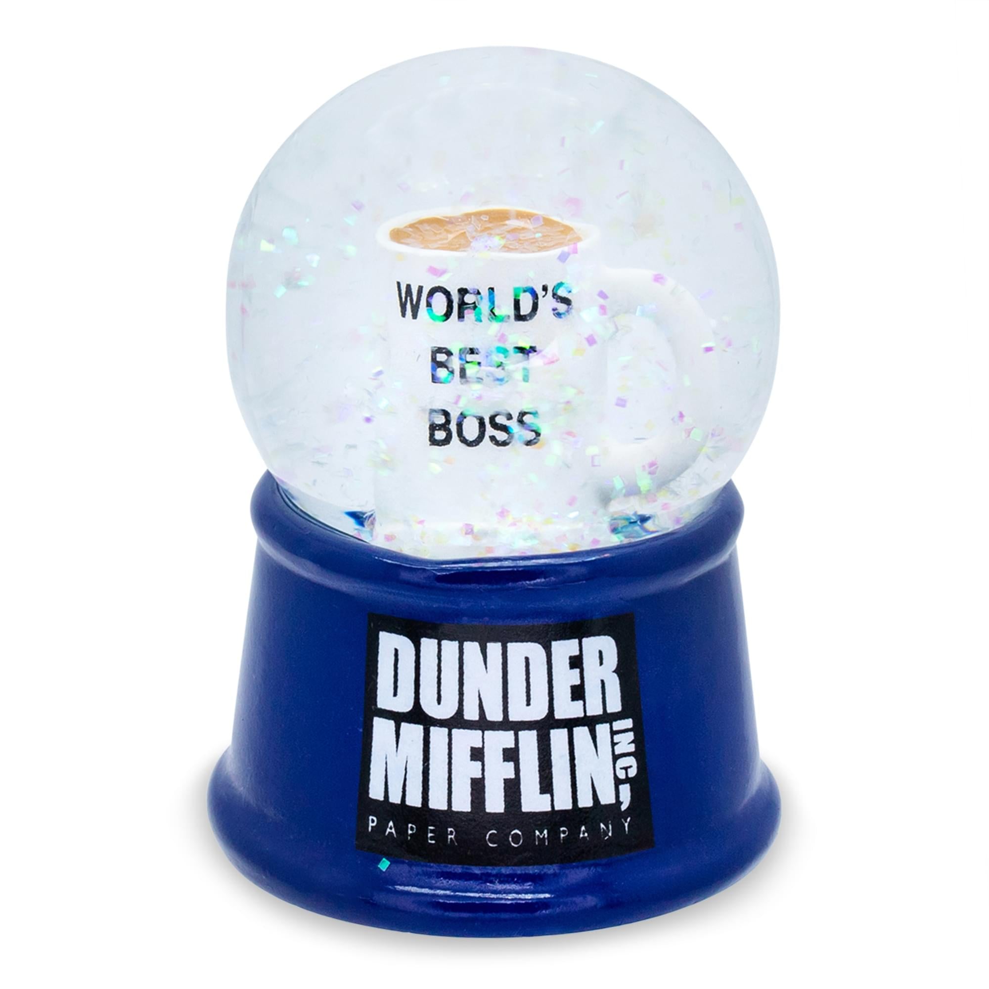 The Office Best Boss 2.5 Inch Light Up Snow Globe | Free Shipping