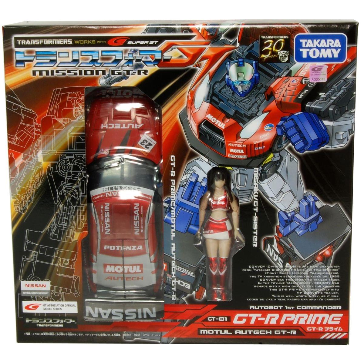 Transformers Takara GT-R Prime Red Nissan | Free Shipping