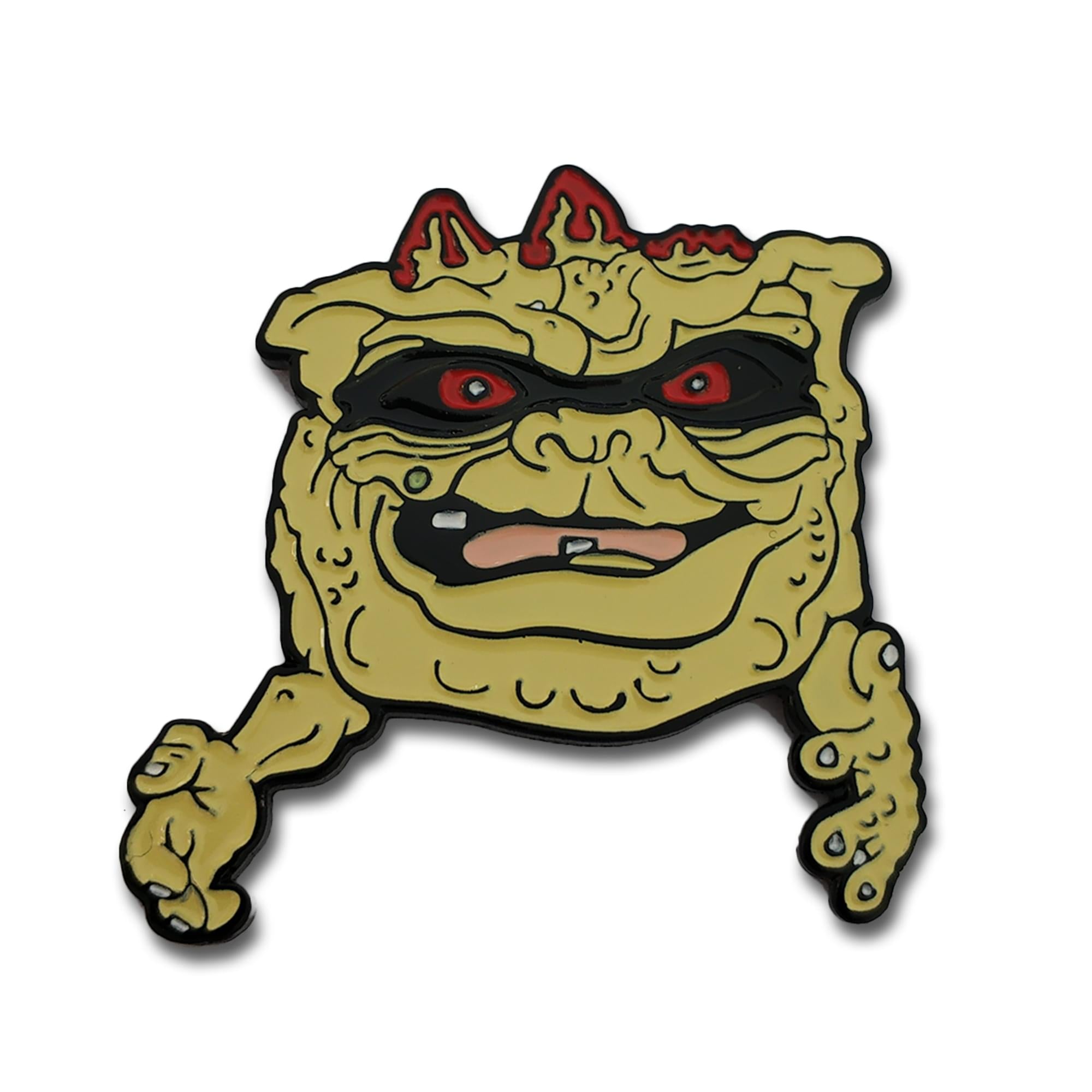 Boglins Red Eyed King Drool Enamel Collector Pin | Free Shipping