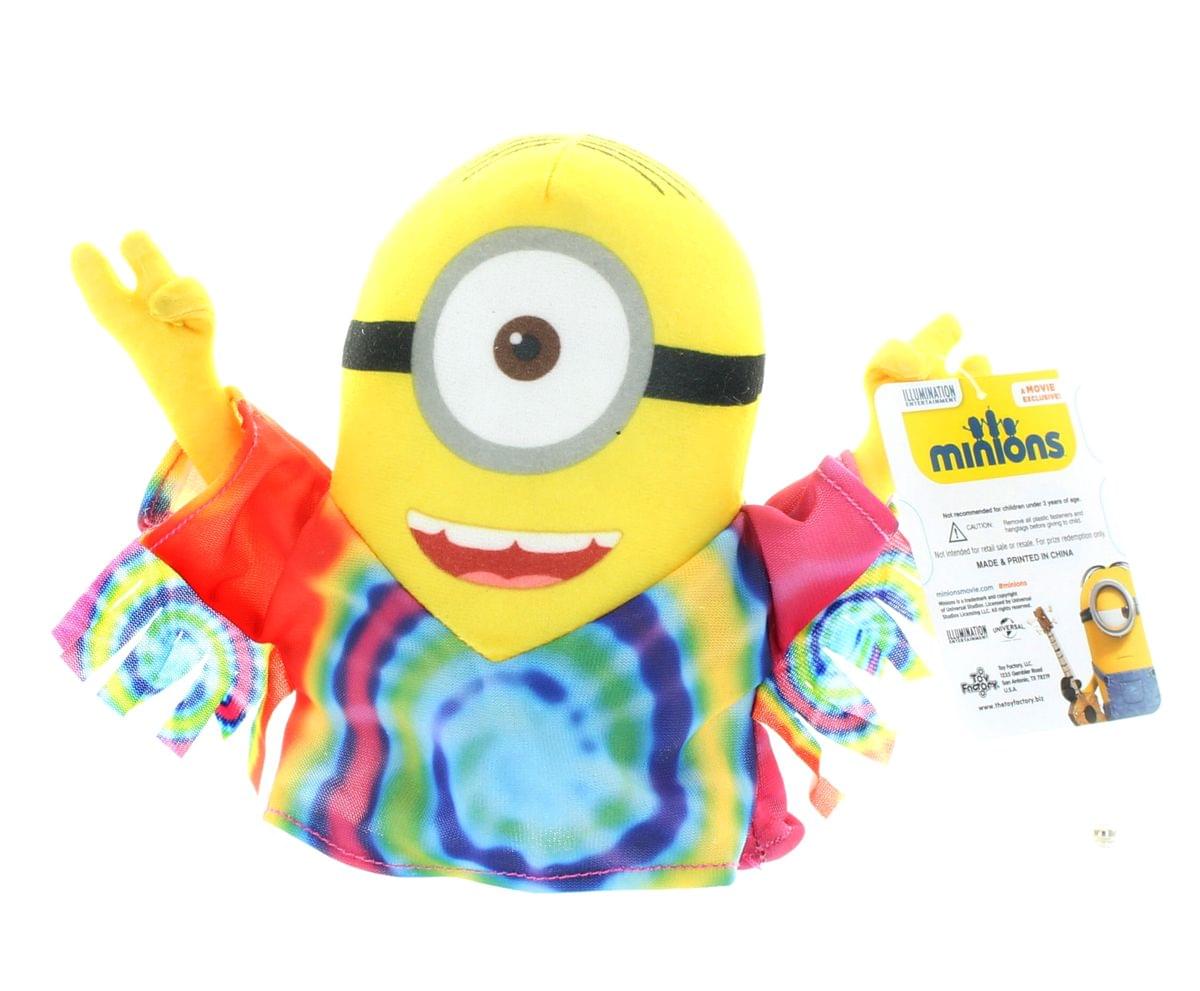 Minions Movie 6.5" Plush Peace Minion | Free Shipping