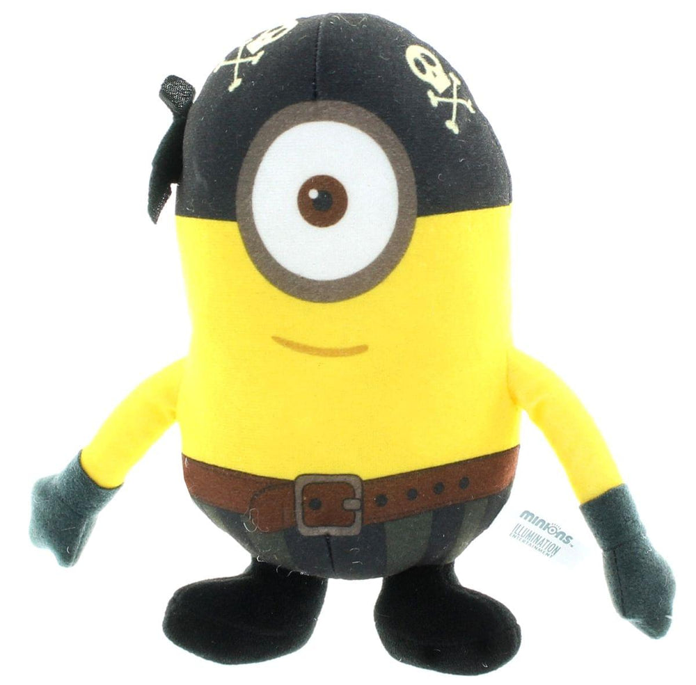 Minions Movie 6.5" Plush Pirate Minion | Free Shipping