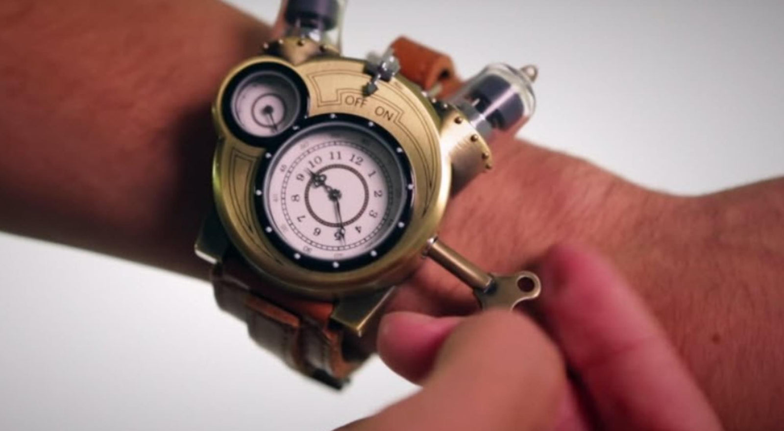 Steampunk Styled Tesla Analog Watch | Free Shipping