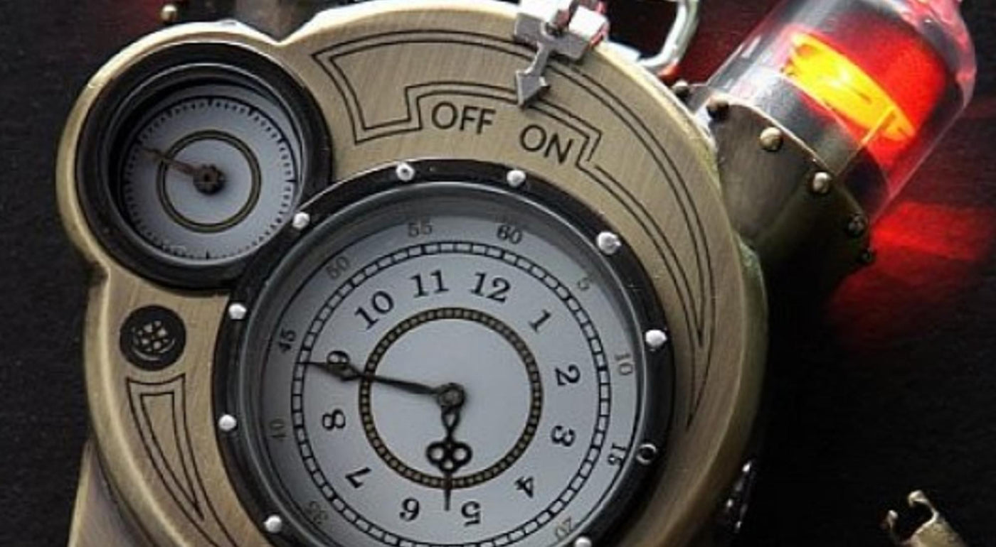 Steampunk Styled Tesla Analog Watch | Free Shipping