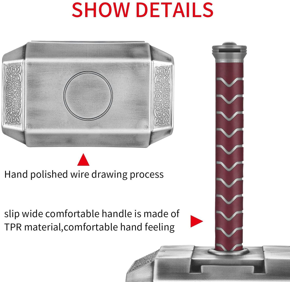 Marvel Thor's Asgardian Hammer Mjolnir 44 Piece Tool Set | Free Shippi