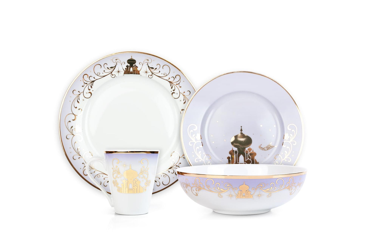Disney 16 Piece Dinner Collection 1| Plates | Bowls | Mugs | Free Ship