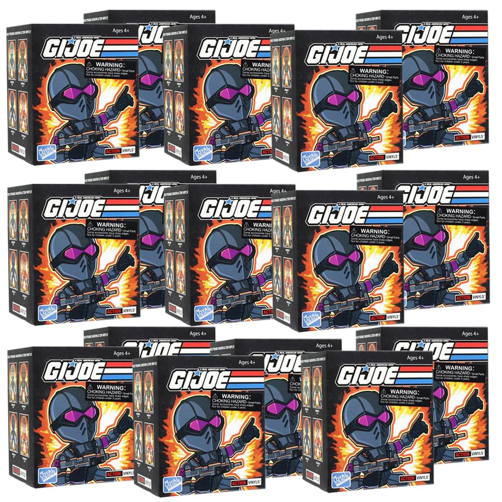 G.I.Joe Wave 2 Blind Box Action Vinyls - Case of 16 | Free Shipping