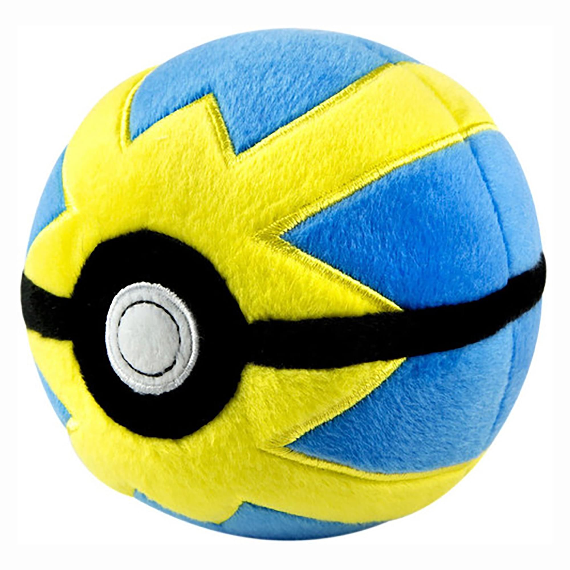Pokemon 5 Inch Plush Poke Ball | Blue Quick Ball | Free Shipping