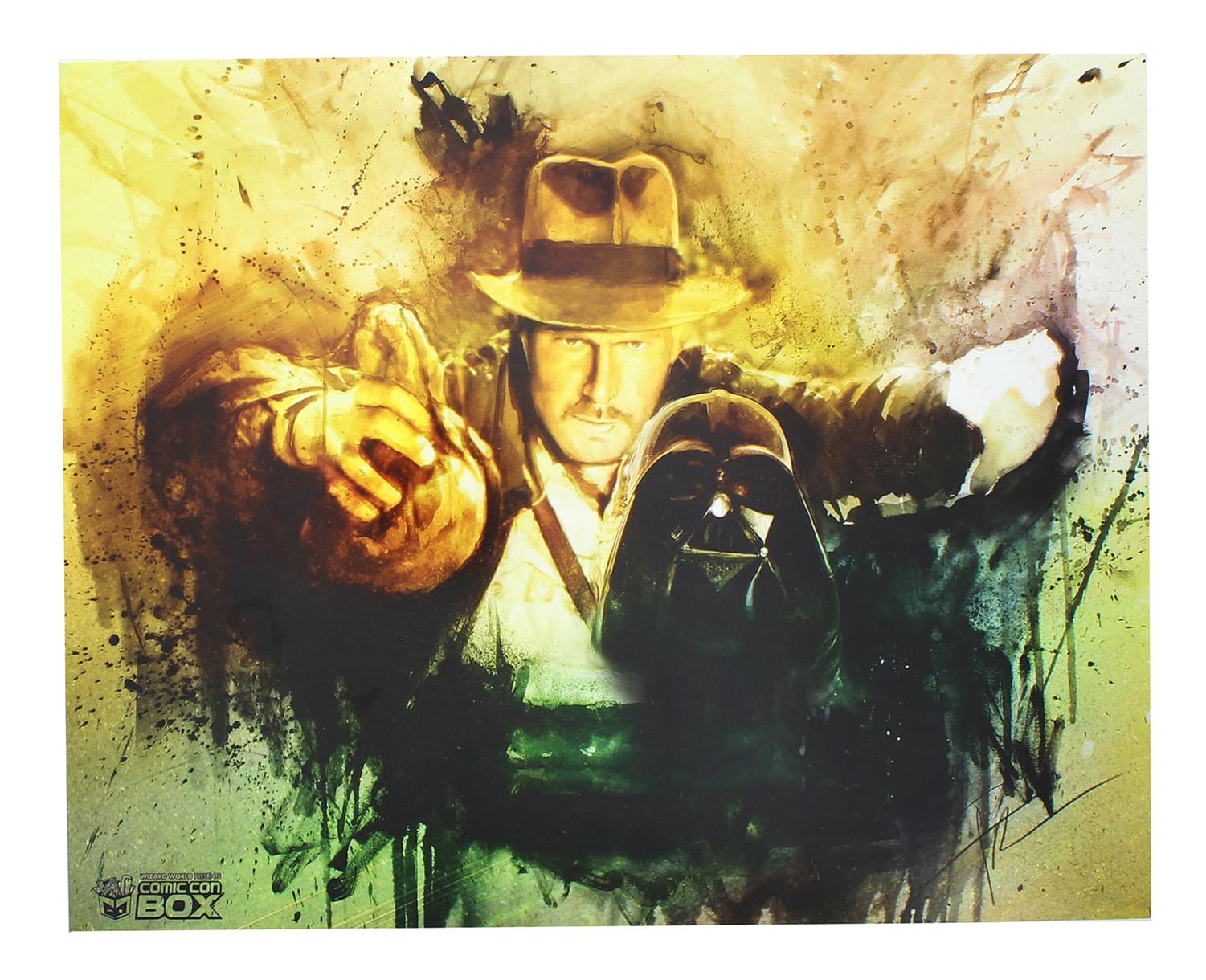 Indiana Jones/ Star Wars 8x10 Art Print by Rob Prior | Free Shipping
