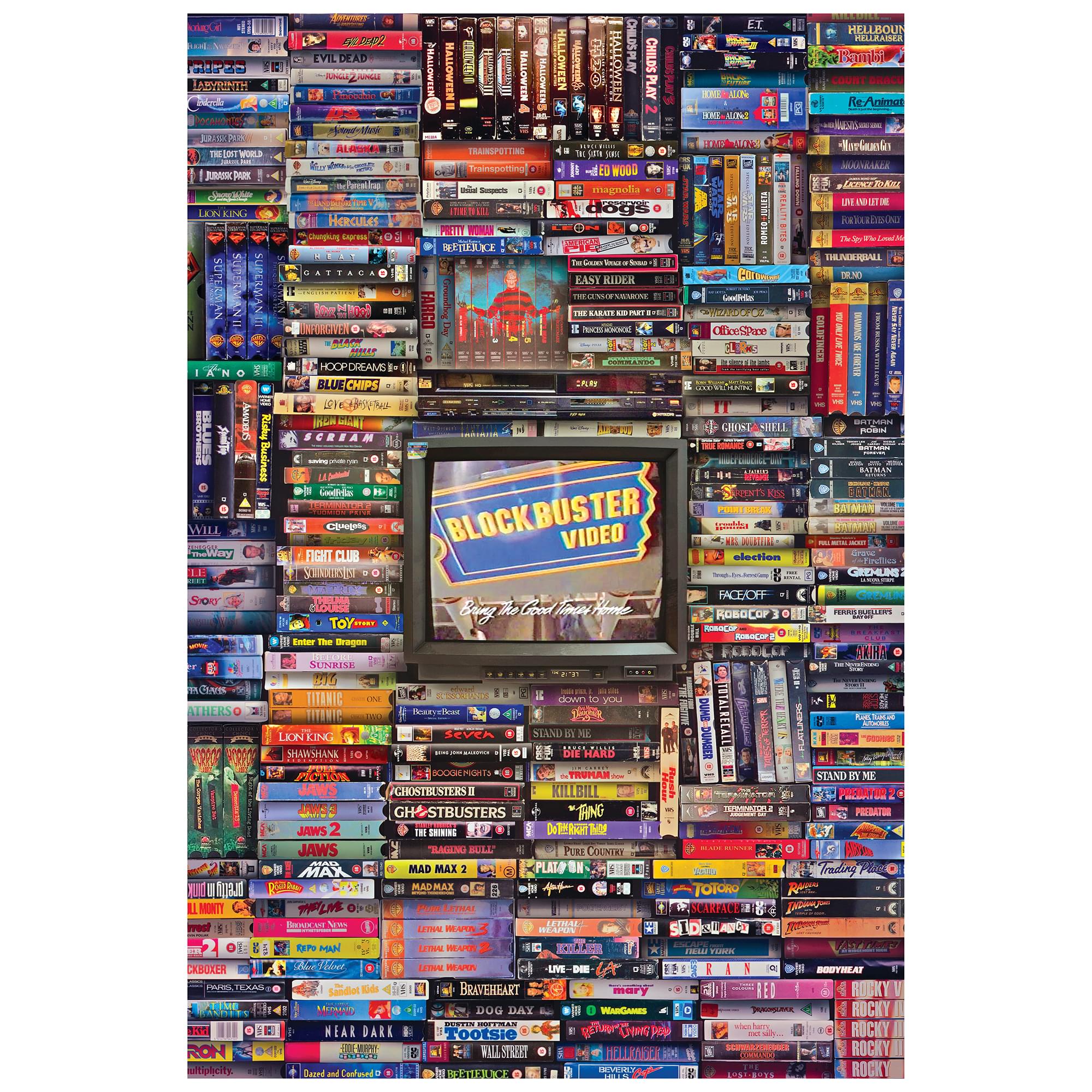Blockbuster Era 1000 Piece Jigsaw Puzzle | Free Shipping