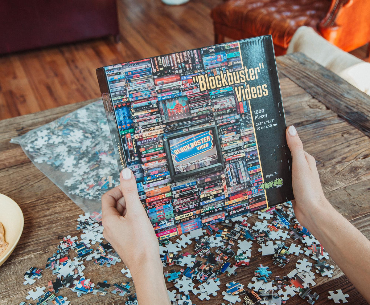 Blockbuster Era 1000 Piece Jigsaw Puzzle | Free Shipping