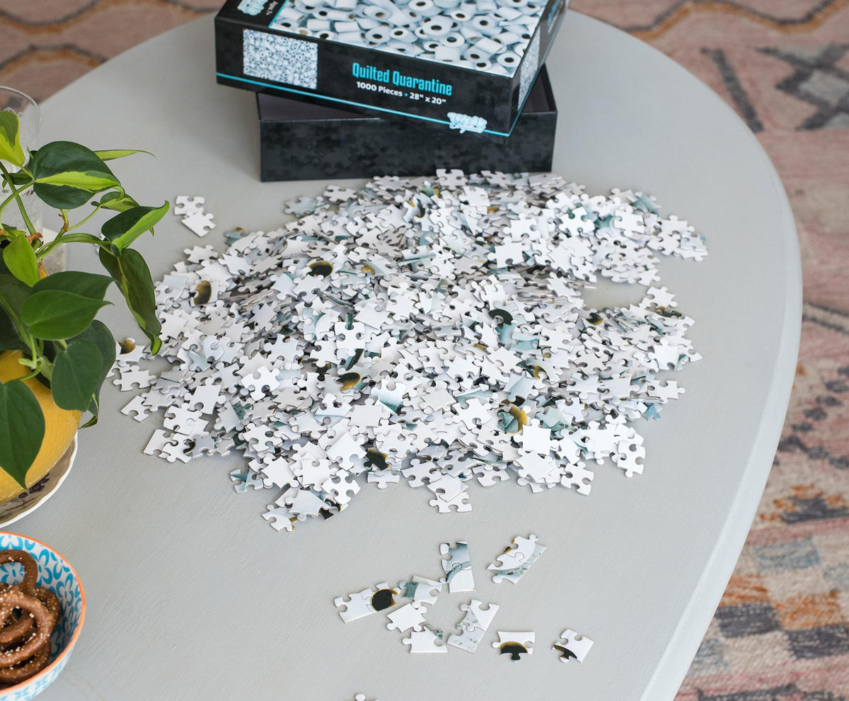 Quilted Quarantine 1000 Piece Jigsaw Puzzle | Free Shipping
