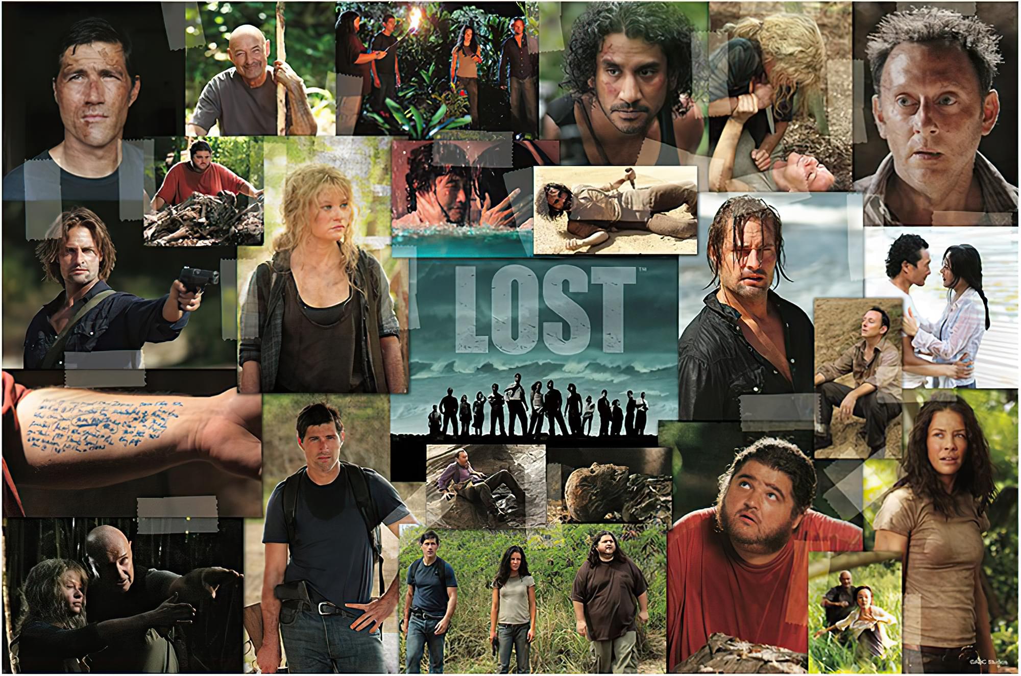 LOST Collage 1000 Piece Jigsaw Puzzle | Free Shipping