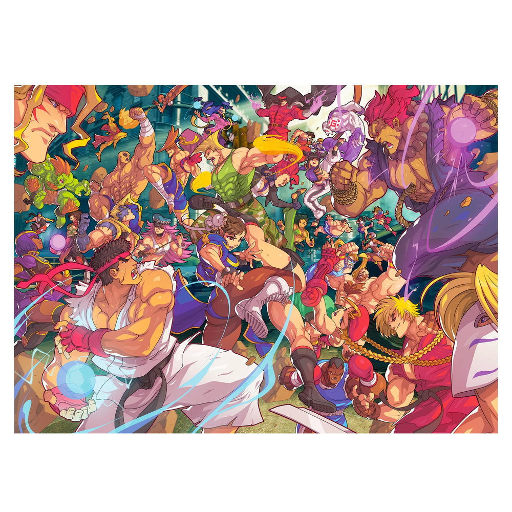Street Fighter Battle 1000 Piece Jigsaw Puzzle | Free Shipping