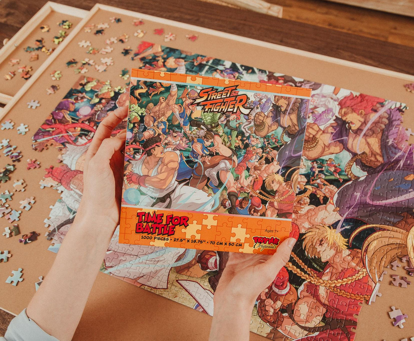 Street Fighter Battle 1000 Piece Jigsaw Puzzle | Free Shipping