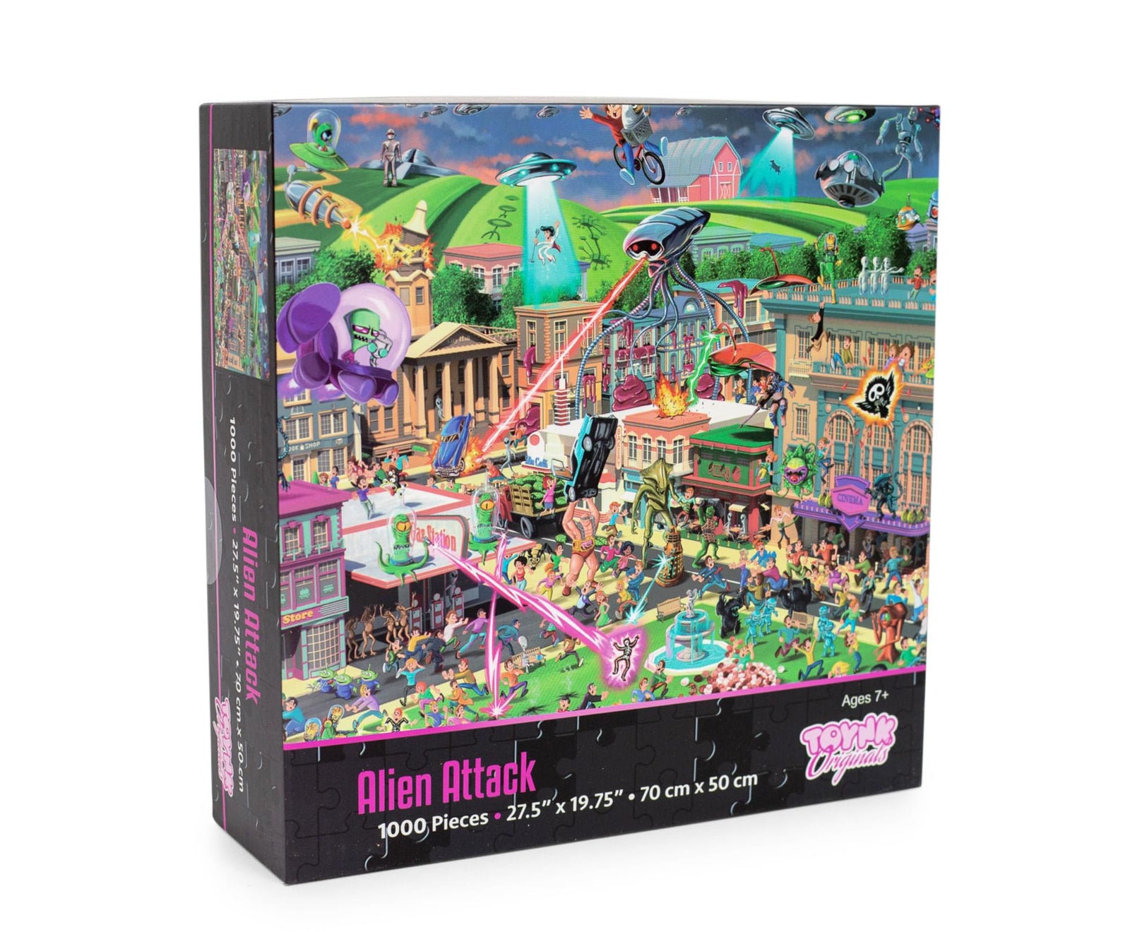 Alien Attack 1000 Piece Jigsaw Puzzle | Free Shipping