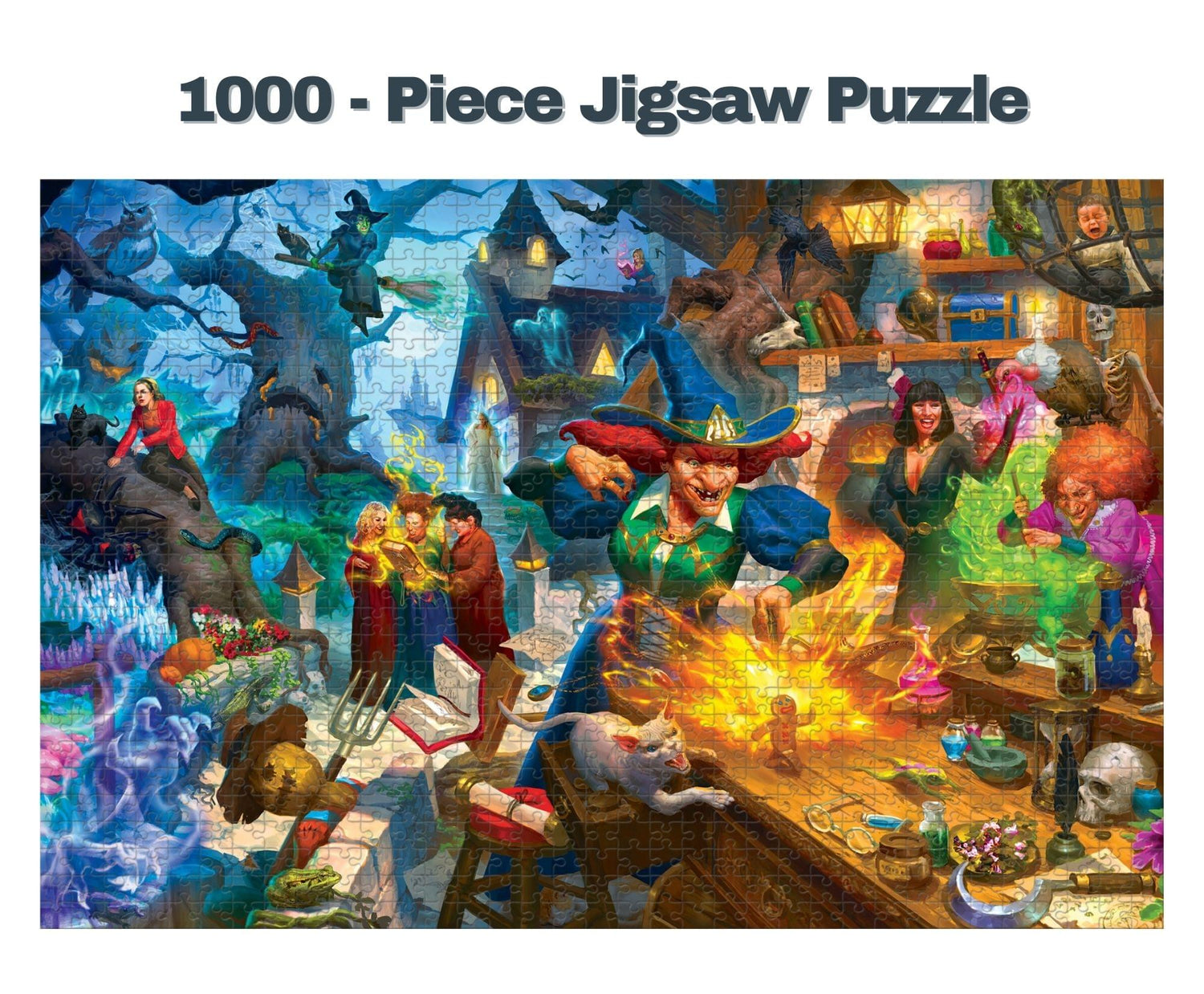 Witches Wanion Mystical Puzzle For Adults And Kids | 1000 Piece Jigsaw