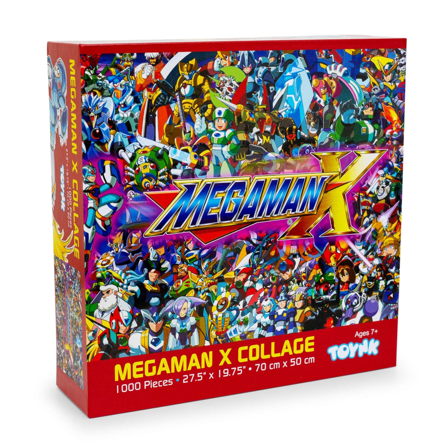 Mega Man Collage 1000 Piece Jigsaw Puzzle | Free Shipping