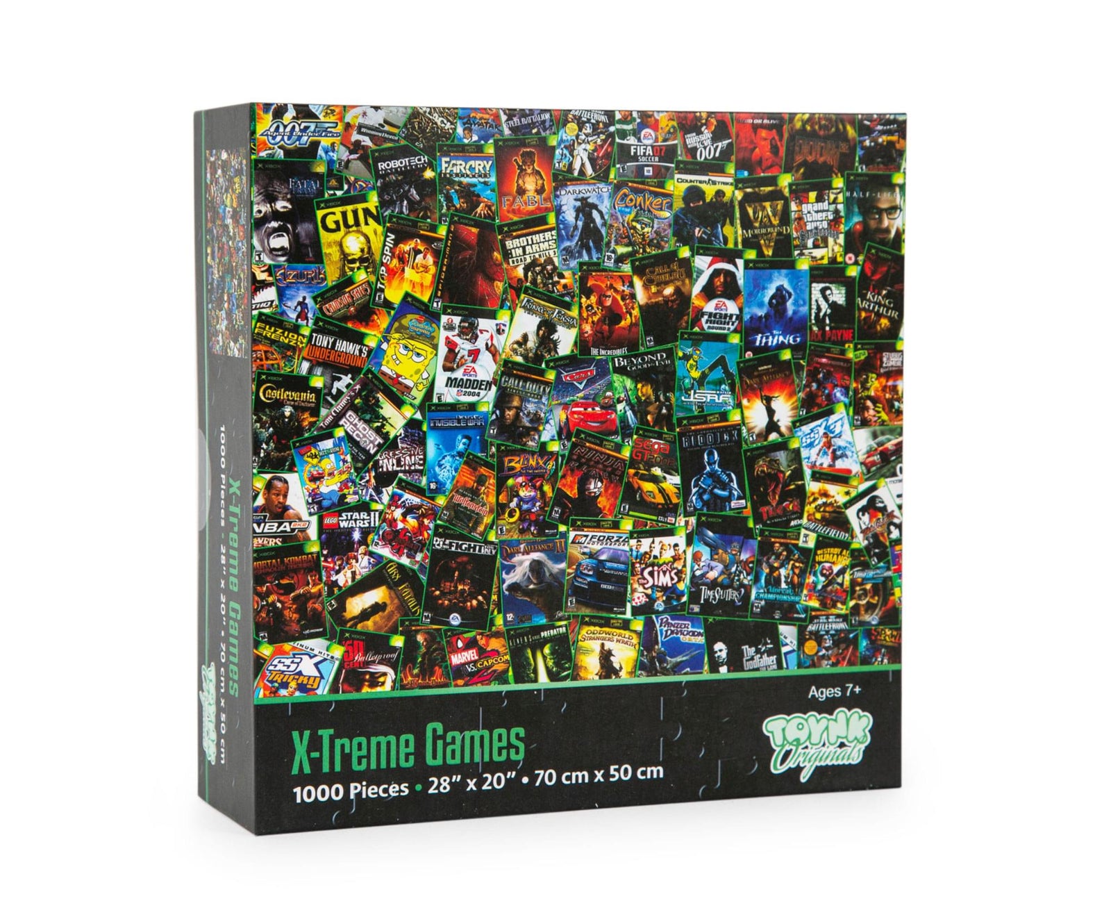 Xbox Game Box Collage 1000 Piece Jigsaw Puzzle | Free Shipping