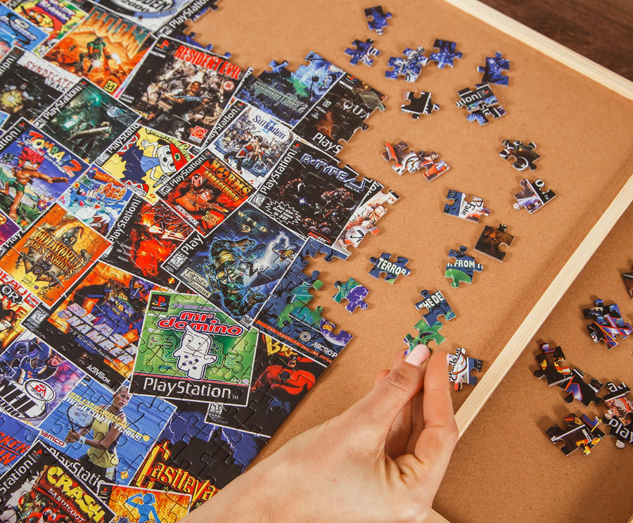 PlayStation Game Collage 1000 Piece Jigsaw Puzzle | Free Shipping