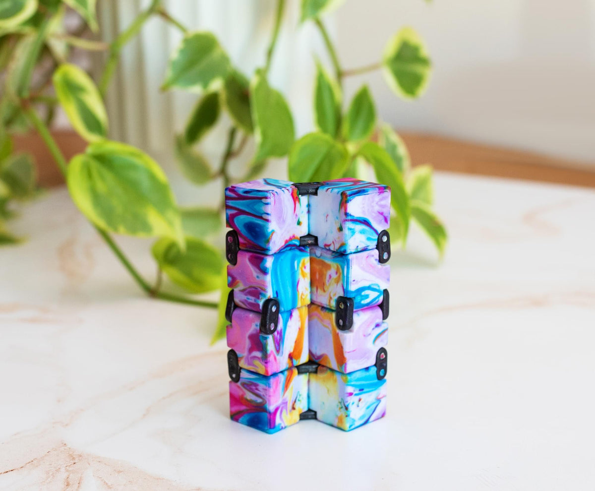 Infinity Cube Plastic Fidget Toy | Free Shipping