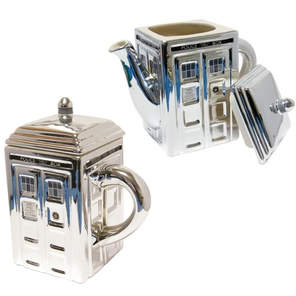 Doctor Who Tardis Themed Teapot And Mug Set | Free Shipping